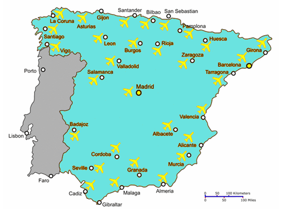 Spanish Airports Information Guide - Airports in Spain Spanish Airports Information Guide - Airports in Spain